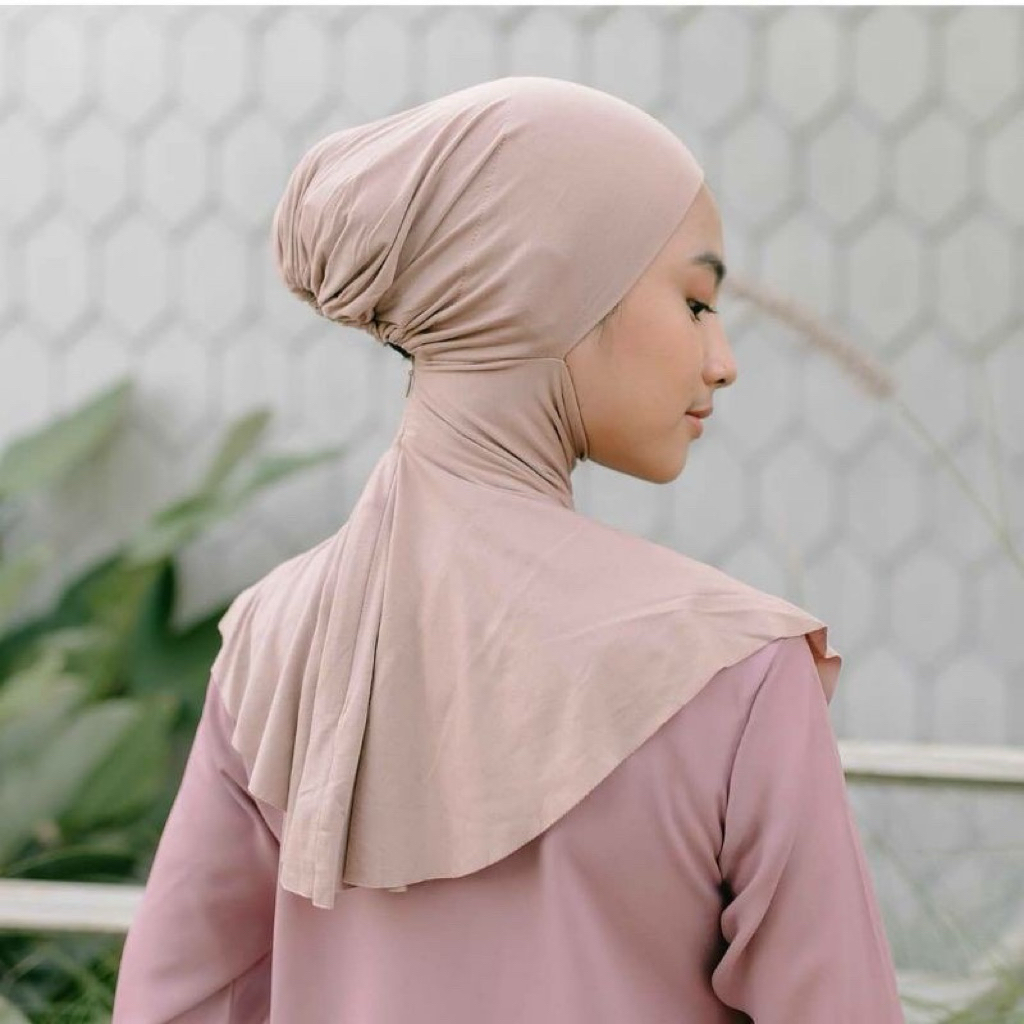 Jual Ciput Hijab Ninja Resleting / NINJA RESLETING / inner ninja ...