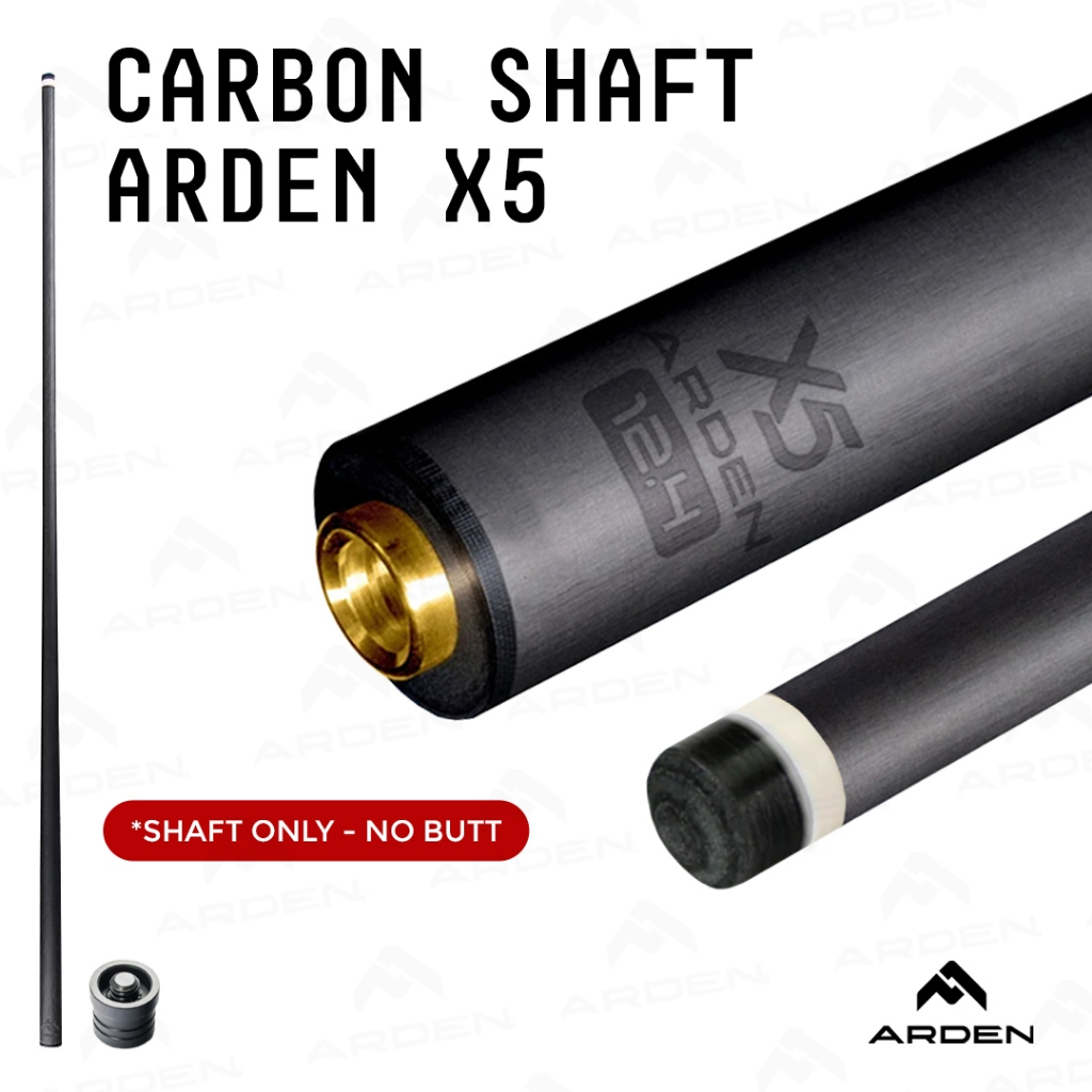 Jual ARDEN Carbon Shaft X5 - Low Deflection Premium Cue Stick Karbon Shaft Only (No Butt ...