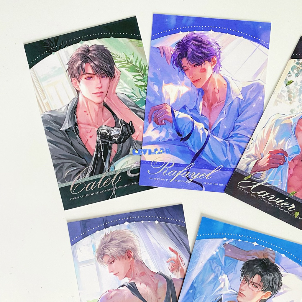 Jual POLAROID CALEB ZAYNE SYLUS XAVIER RAFAYEL LOVE AND DEEPSPACE ...