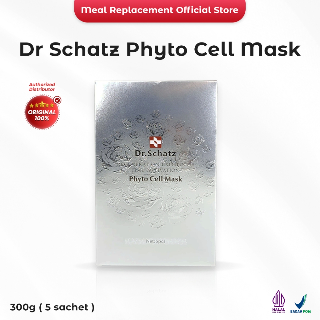 Jual Dr Schatz Phyto Cell Mask (kemasan baru) Expired 2028 | Shopee Indonesia