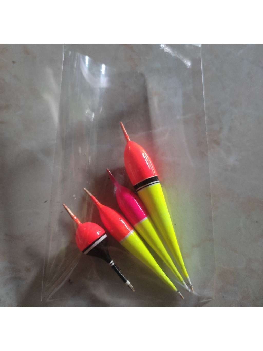 Jual paket pelampung pancing isi empat , pelampung pancing micro ...