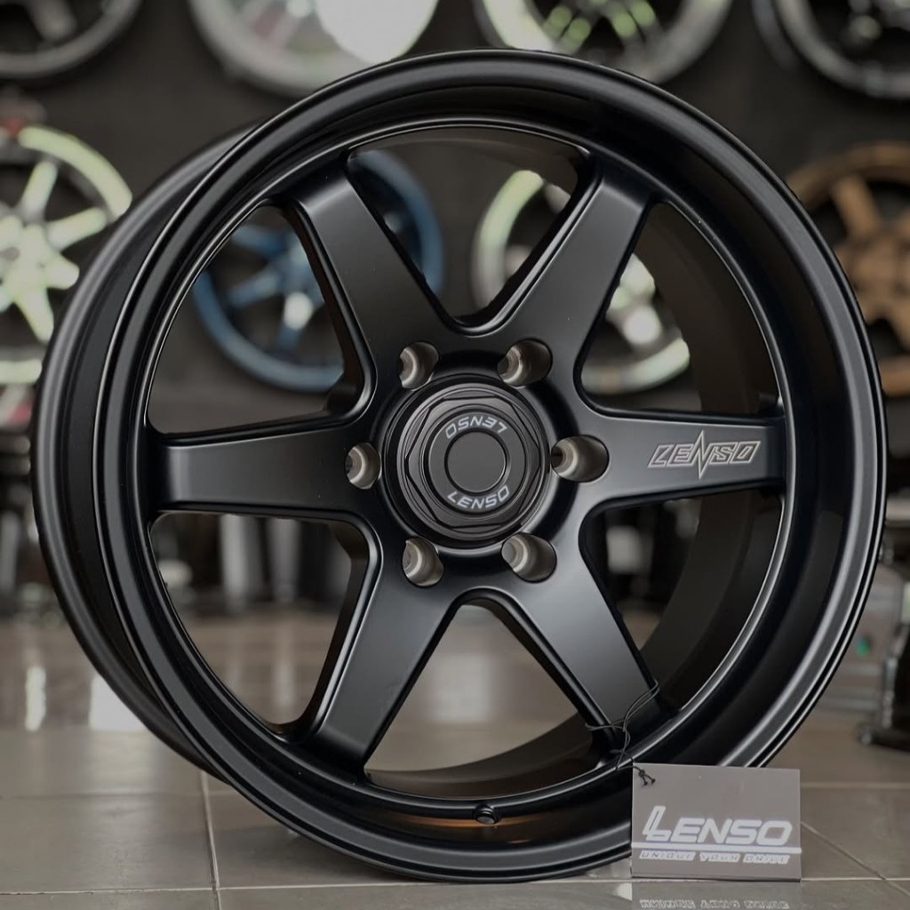 Jual Velg Original Lenso D1-FC2 Ring 18 Lebar 9.5 Pcd 6 x139.7 Et 5 ...