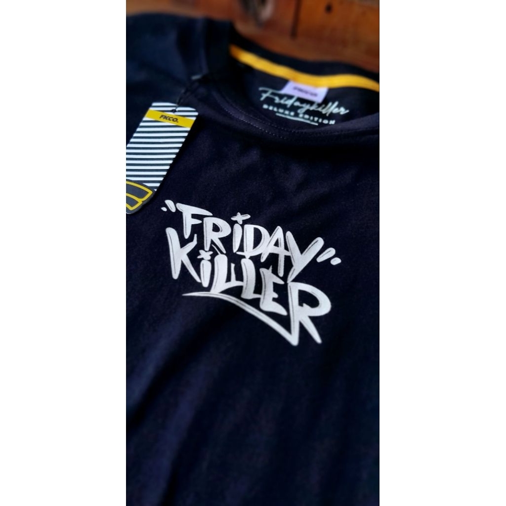 Jual KAOS FRIDAY KILLER || ORIGINAL | Shopee Indonesia