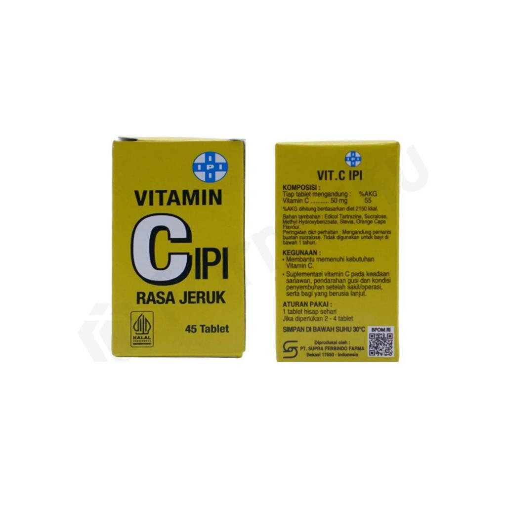 Jual Vitamin C 50 Mg IPI (45 Tablet) | Shopee Indonesia