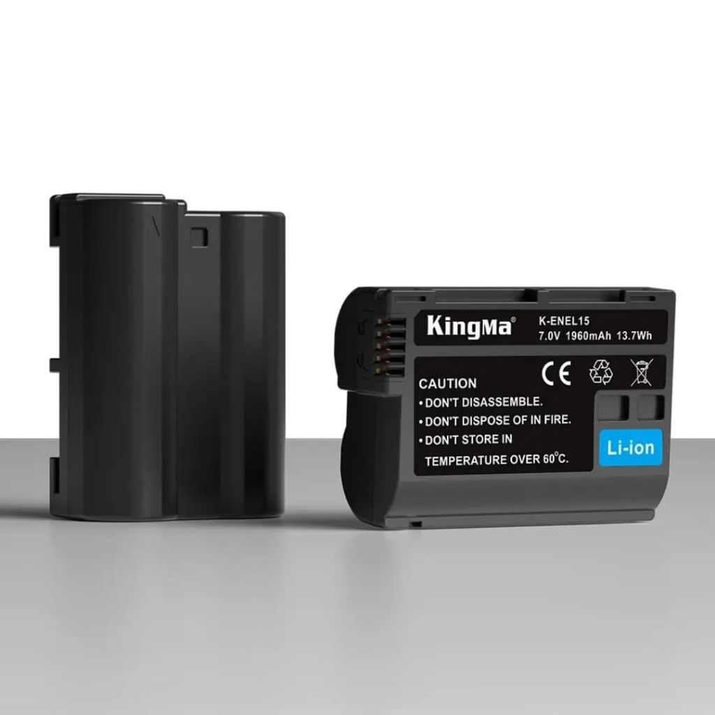 Jual KingMa BATERAI EN-EL15 For Nikon Z6, Z6II, Z6III, Z5, ZF, Z7, Z8 ...