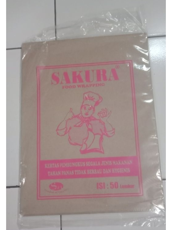 Jual Kertas Nasi Sakura 25cmx35cm | Shopee Indonesia