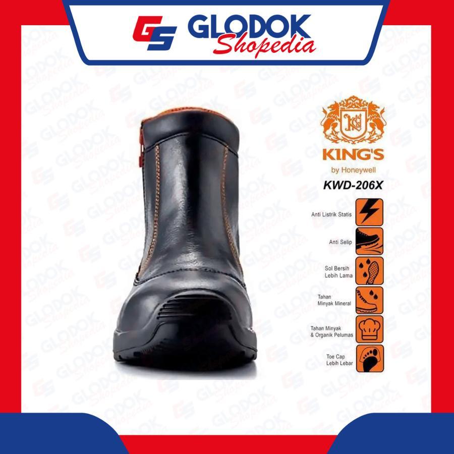 Jual KING'S - Sepatu Kerja Safety KWD206X Original - 5 | Shopee Indonesia