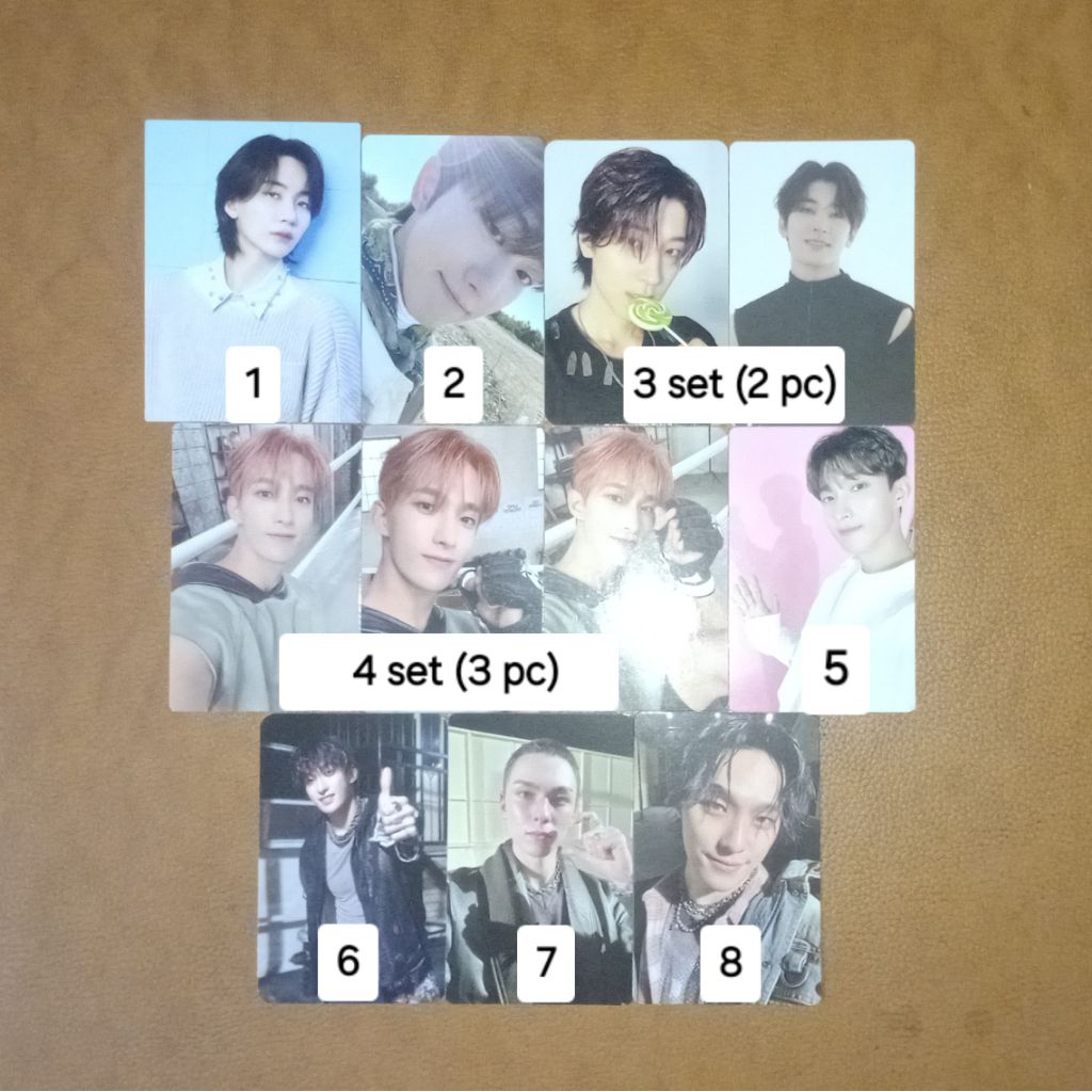Jual [READY] PHOTOCARD OFFICIAL SEVENTEEN JEONGHAN TC HOME THE8 FTS WONWOO LOLLIPOP STF CROP TOP ...