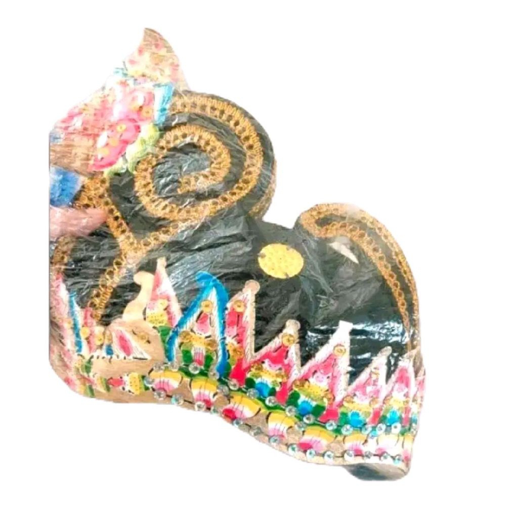Jual Mahkota Wayang Orang Srikandi Hafizah - Irah - Irahan Bludru dan ...