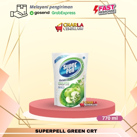 Jual PEMBERSIH LANTAI SUPERPELL ALL Varian 770ML (Green, Korean ...