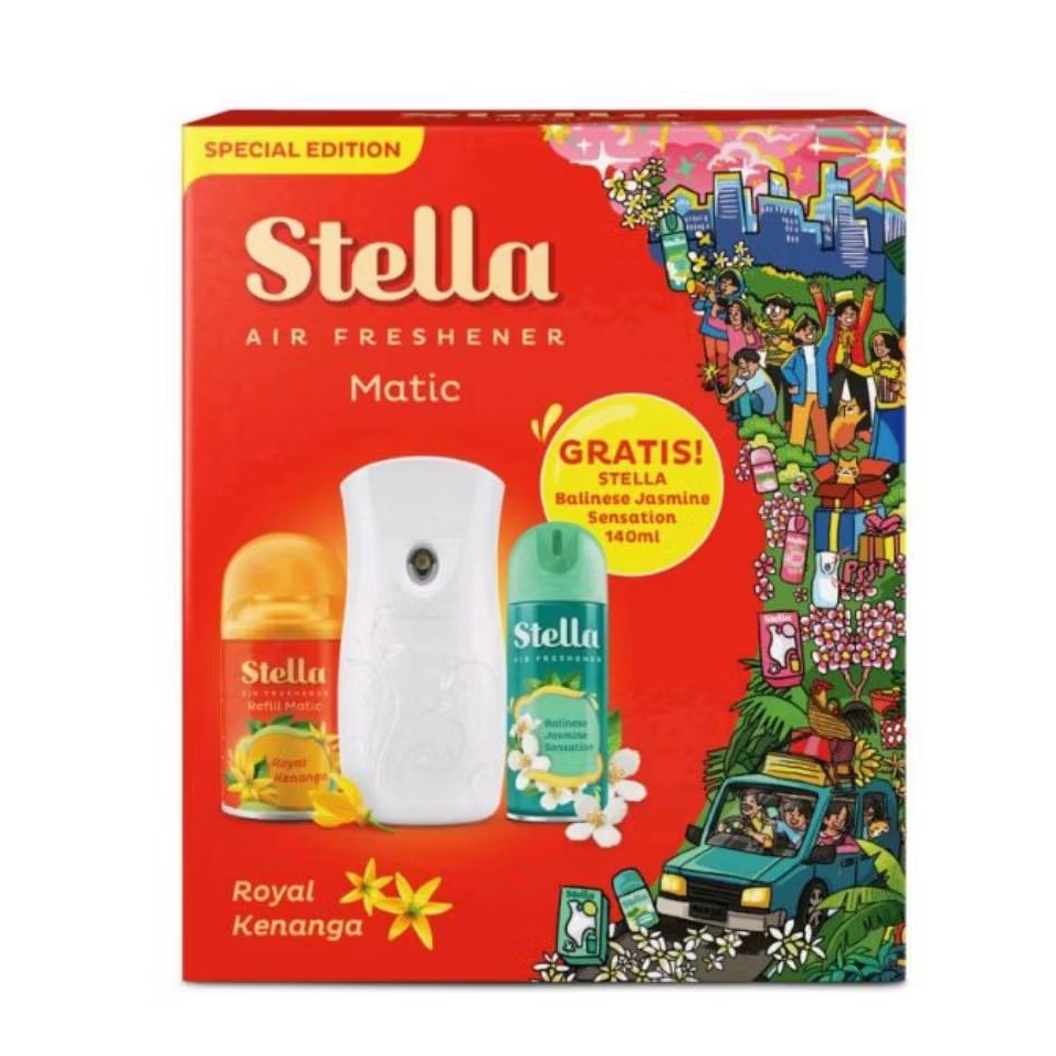 Jual Stella Matic Box Set + Refill SPECIAL EDITION ( FREE Aerosol ...