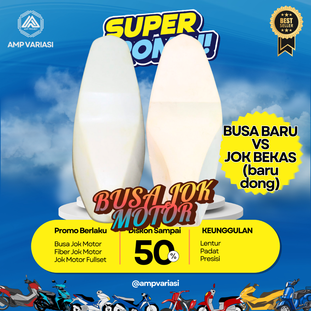 Jual BUSA JOK MOTOR PAPAS bentuk siku | Shopee Indonesia