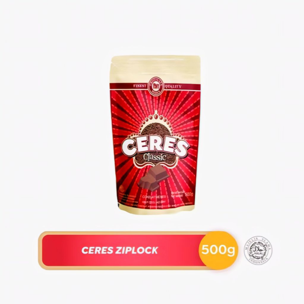 Jual CERES CLASSIC CHOCOLATE MEISIES ZIPLOCK POUCH 500 GRAM | Shopee ...