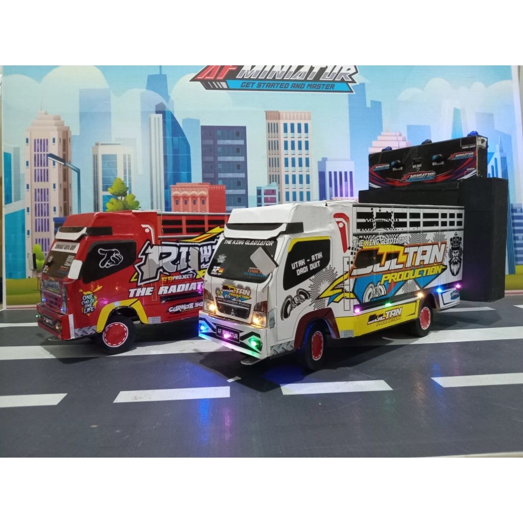 Jual MINIATUR TRUCK SOUND SYSTEM BREWOG AUDIO BLUETOTH/MINIATUR SOUND ...