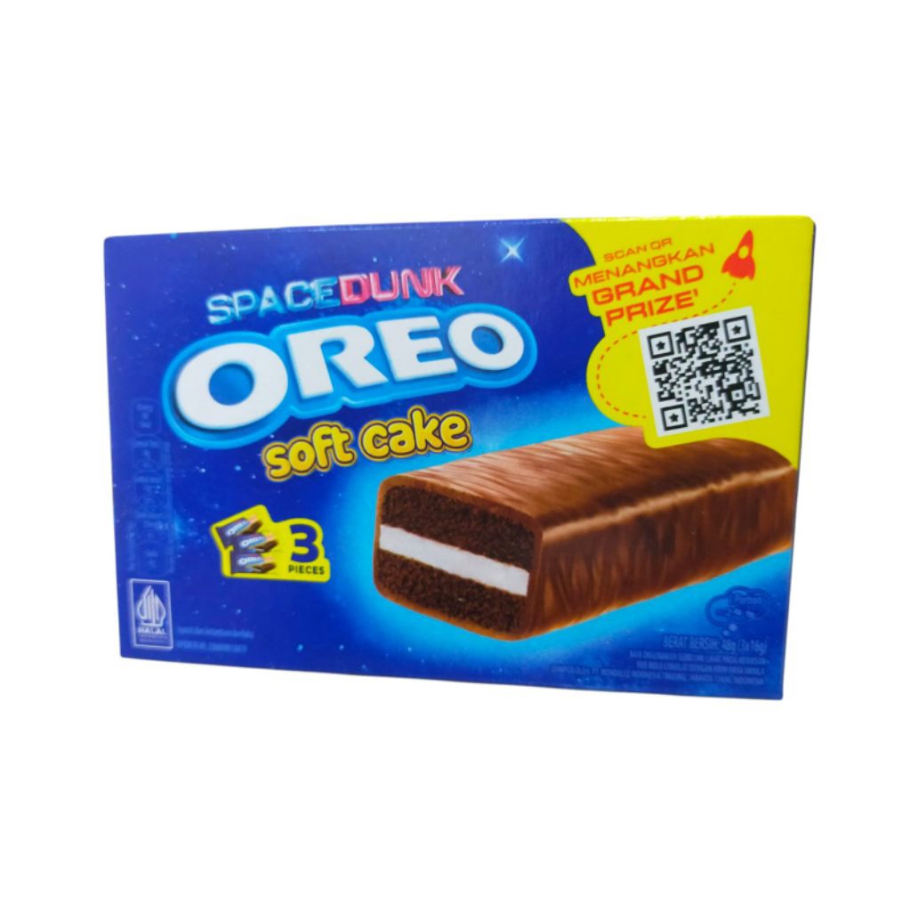 Jual Oreo Soft Cake Isi 3pcs - 48g(3x16g) - Cemilan / Snack Cokelat ...