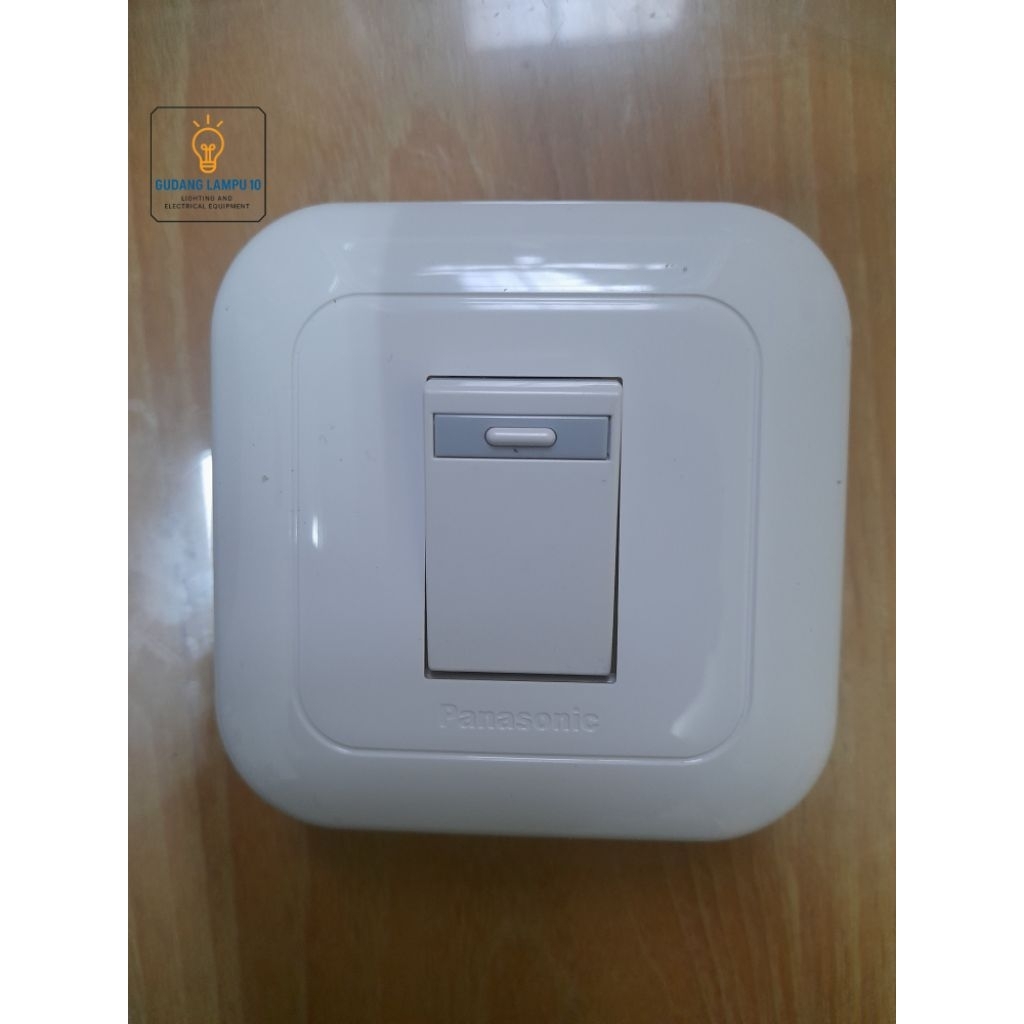 Jual Saklar Engkle Panasonic Single Wide Series Mata Kecil | Shopee ...