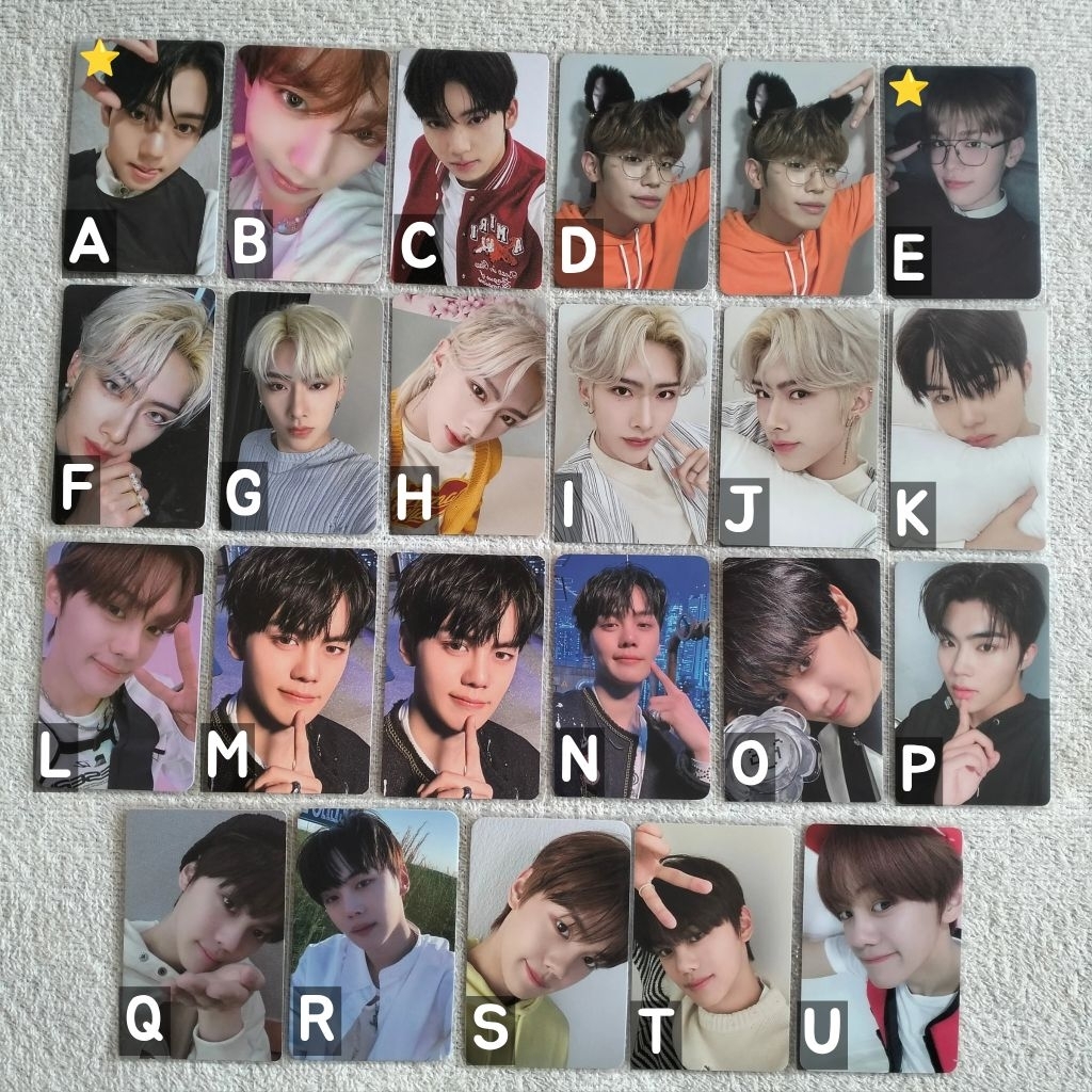 Jual Photocard pc official zb1 zerobaseone yujin taerae ricky gunwook ...