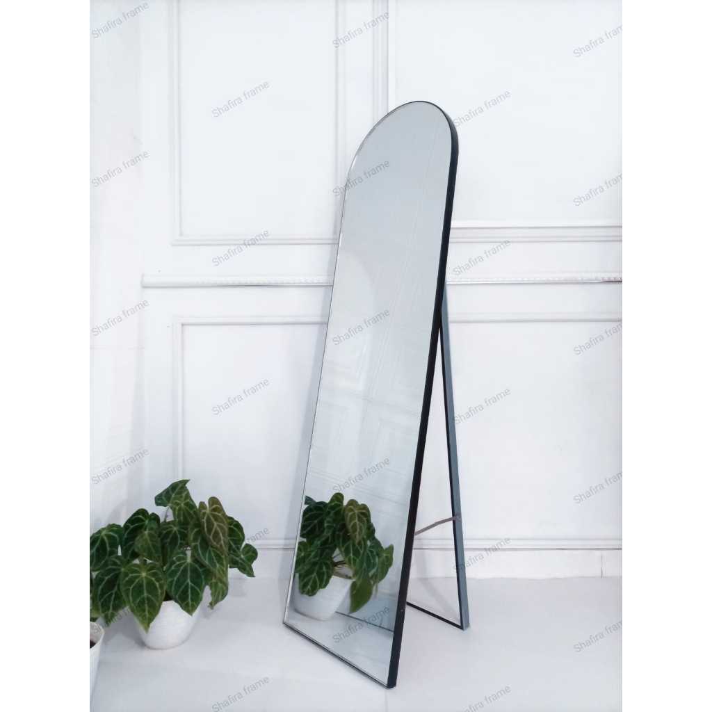 Jual Standing Mirror Aesthetic Full Body Oval 40X122 Premium | Shopee ...