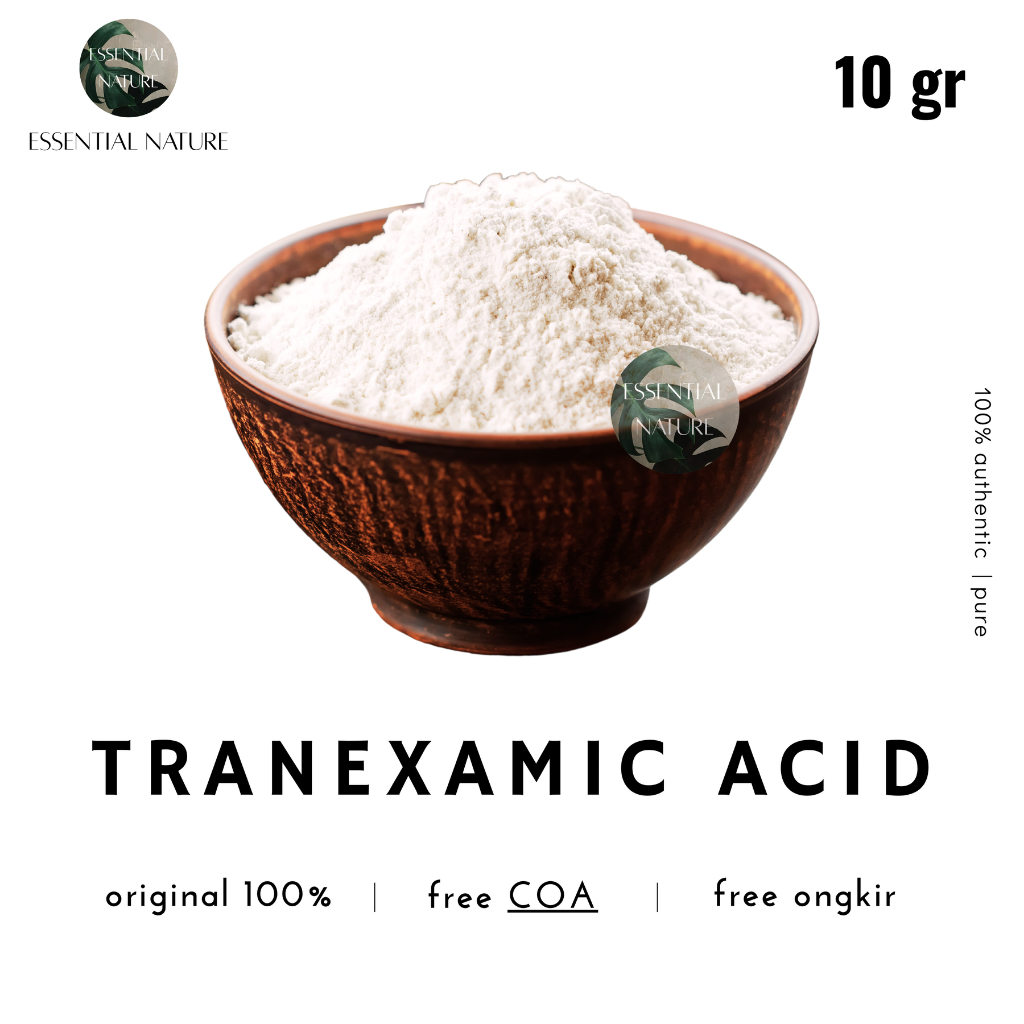 Jual Tranexamic Acid Powder 99% 10gr FREE COA Asam Traneksamat Pemutih ...