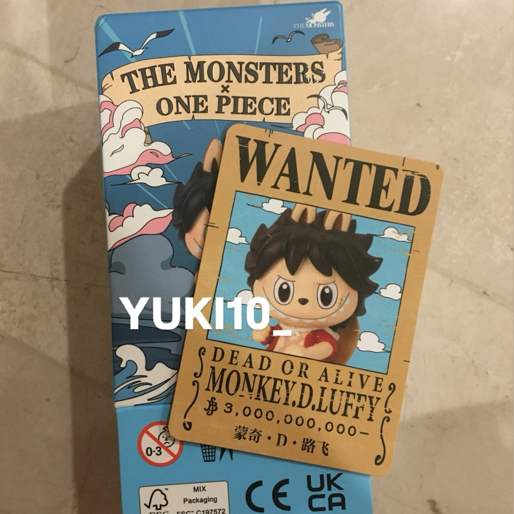 Jual Labubu One Piece Luffy / Labubu One Piece / The Monsters One Piece ...