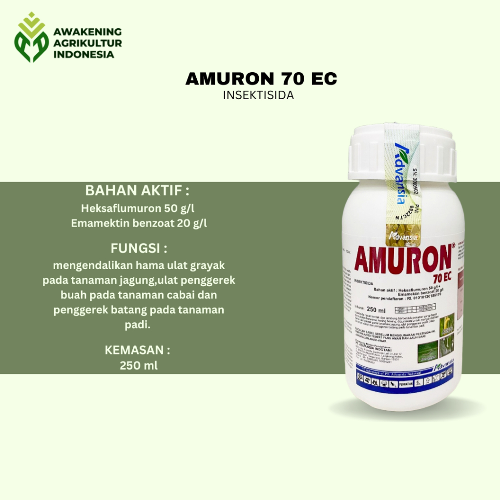 Jual AMURON 70 EC INSEKTISIDA 250 ML | Shopee Indonesia