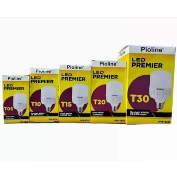 Jual Lampu Led T-Bulb Series T05/T10/T15/T20/T30 E27 Putih 6500K ...