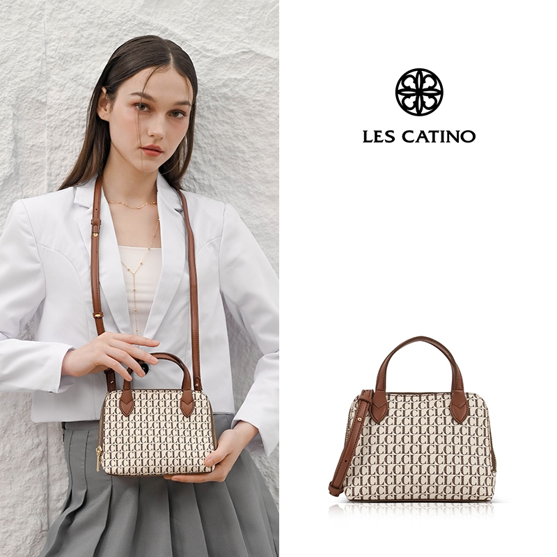 Jual Tas Wanita Les Catino Keila Alphabet Mini Satchel | Shopee Indonesia