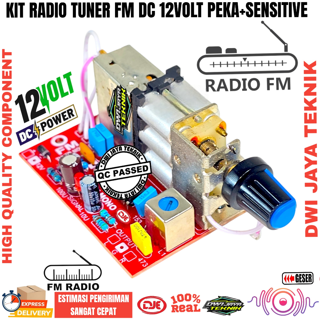 Jual Kit Radio Tuner FM | Shopee Indonesia