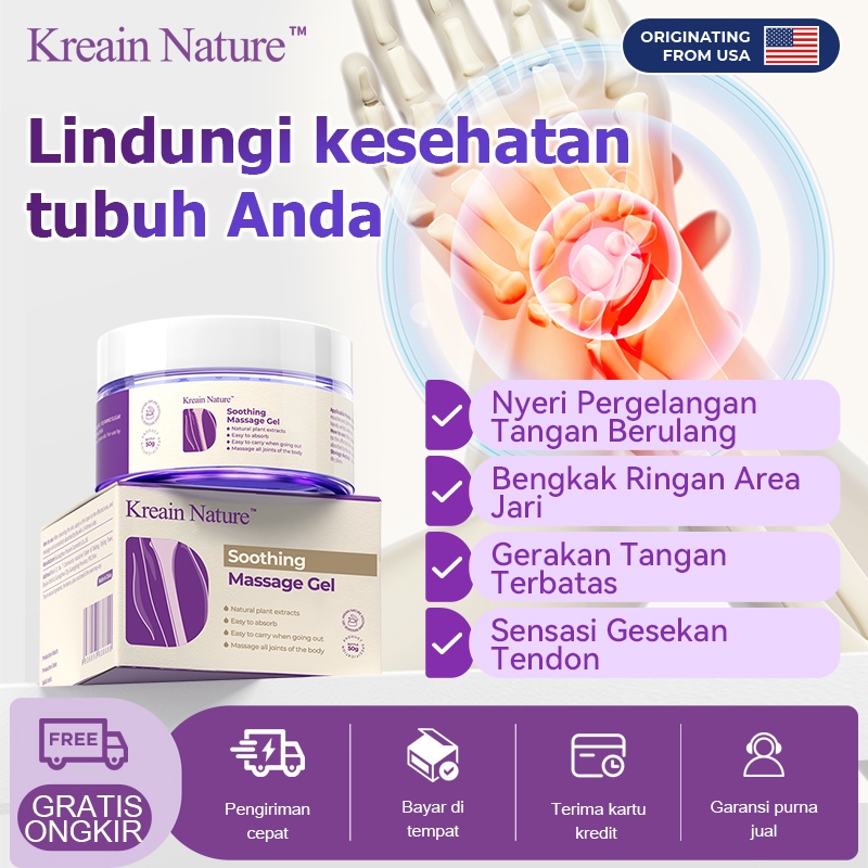 Jual Kreain Nature Gel Herbal Pergelangan | Shopee Indonesia