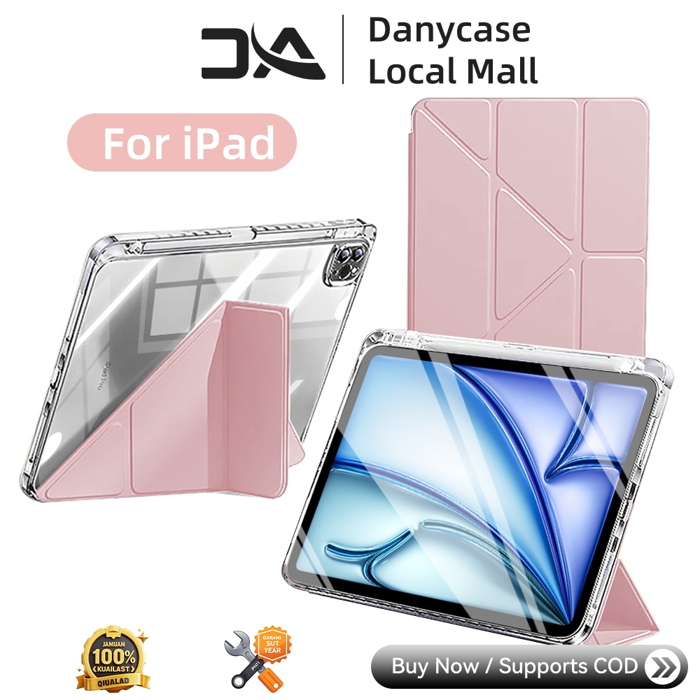 Jual DANYCASE Y-shaped Clear Case for iPad 11th A16 10th gen Air11-M3 ...