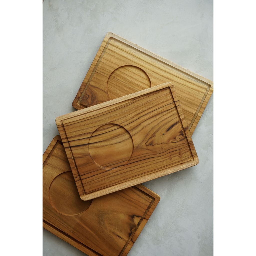 Jual KAFEE - Tray Kopi Kayu Jati | Tray Kayu Aesthetic | Tray Cafe ...