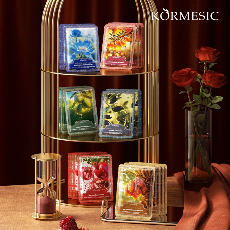 Jual KORMESIC Herbal Sheet Mask | Masker Wajah 25ml | Pomegranate Date ...