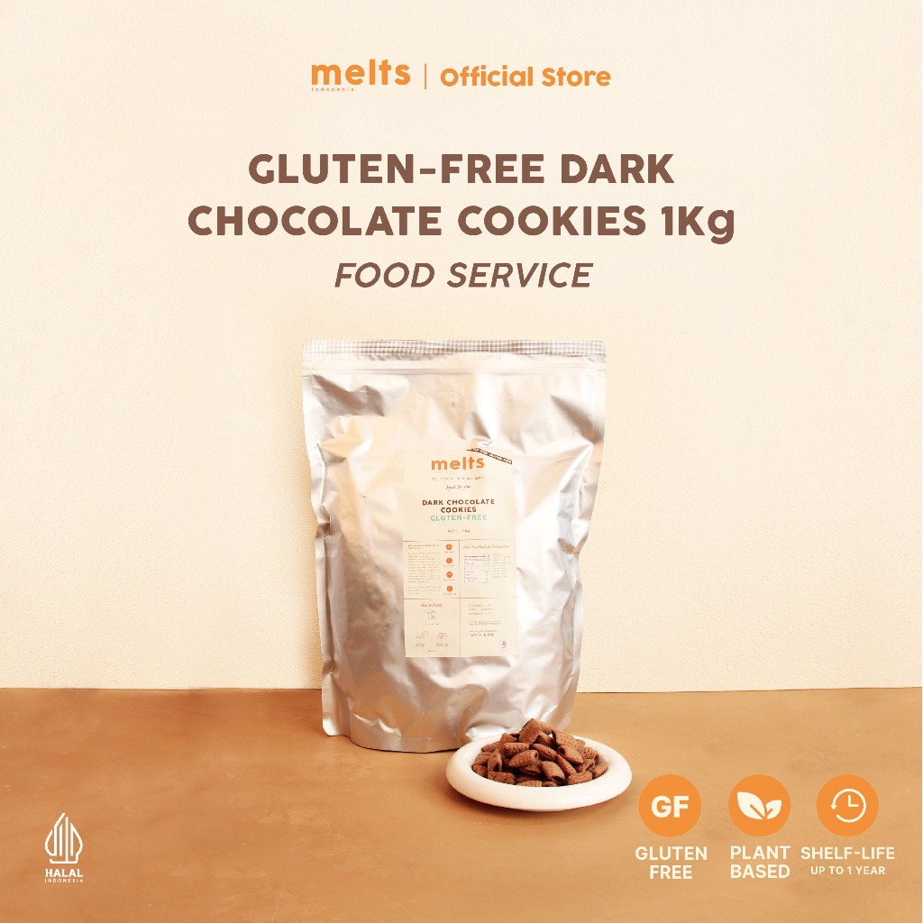 Jual Melts Food Service Cookies Gluten Free | Snack Kukis Sereal ...
