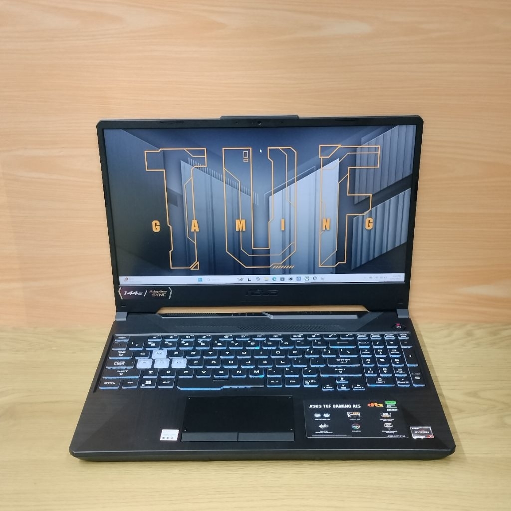 Jual laptop asus tuf gaming a15 f506n ryzen 7-7435Hs RTX 2050(4gb) ram ...