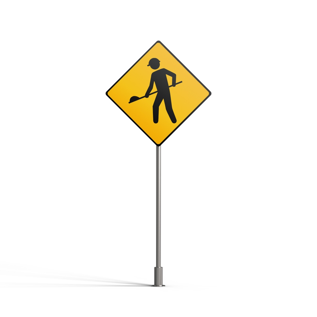 Jual Rambu Jalan / Rambu lalu lintas / Rambu peringatan ACP 3mm ukuran ...