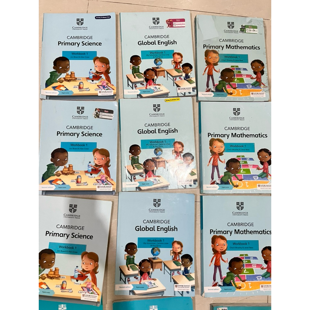 Jual cambridge primary science, global english, primary mathematics ...