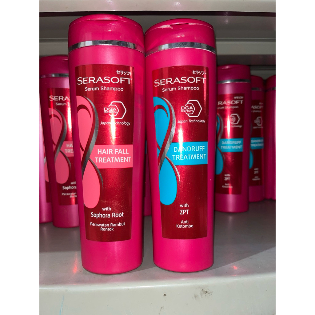 Jual SERASOFT Shampoo 340ml - Hair Fall - Dandruff Treatment - Hijab ...
