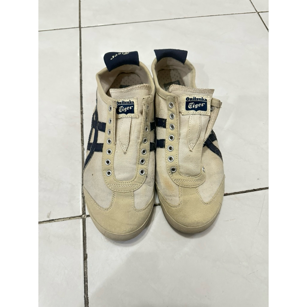 Jual [Preloved] Sepatu On*tsuka Tig*r Mexico 66 Slip On - Birch ...