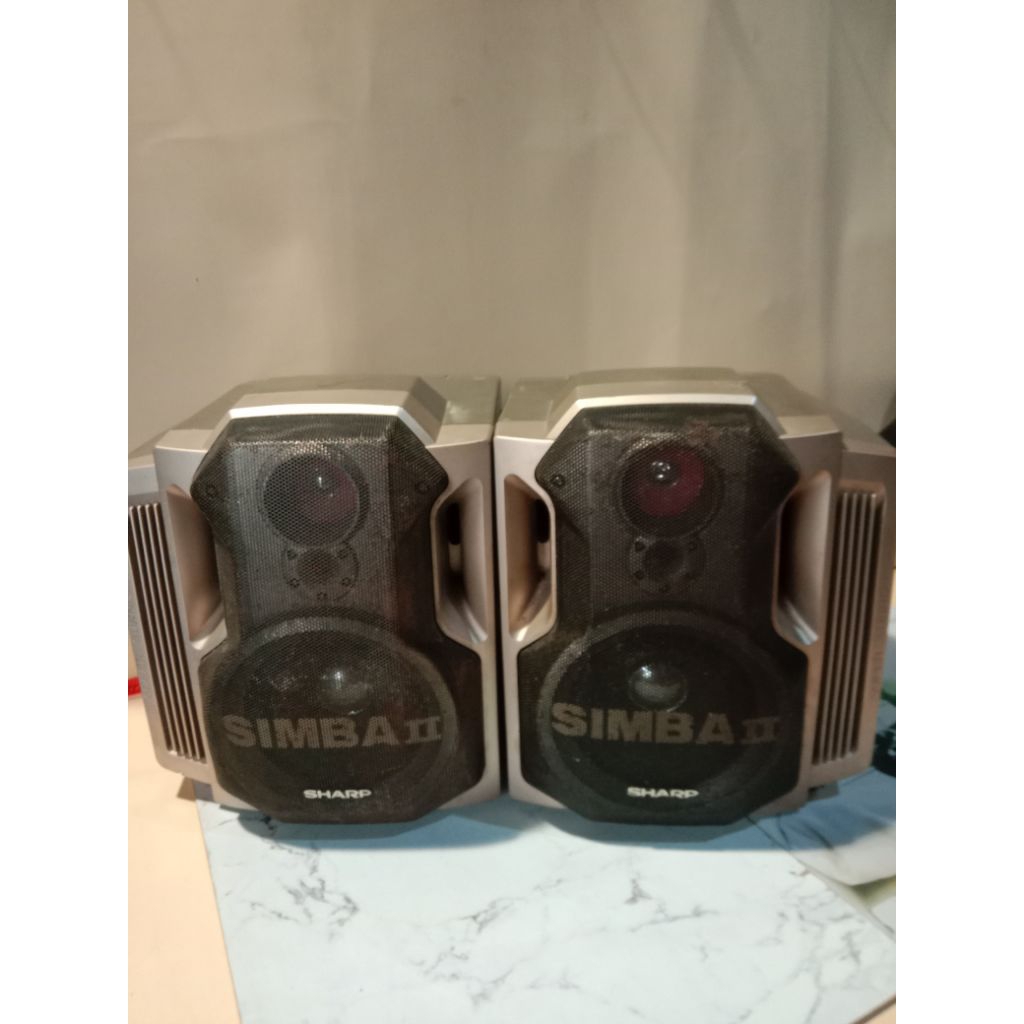 Jual Speaker pasif SHARP SIMBA 2 3way 4,5inc second | Shopee Indonesia