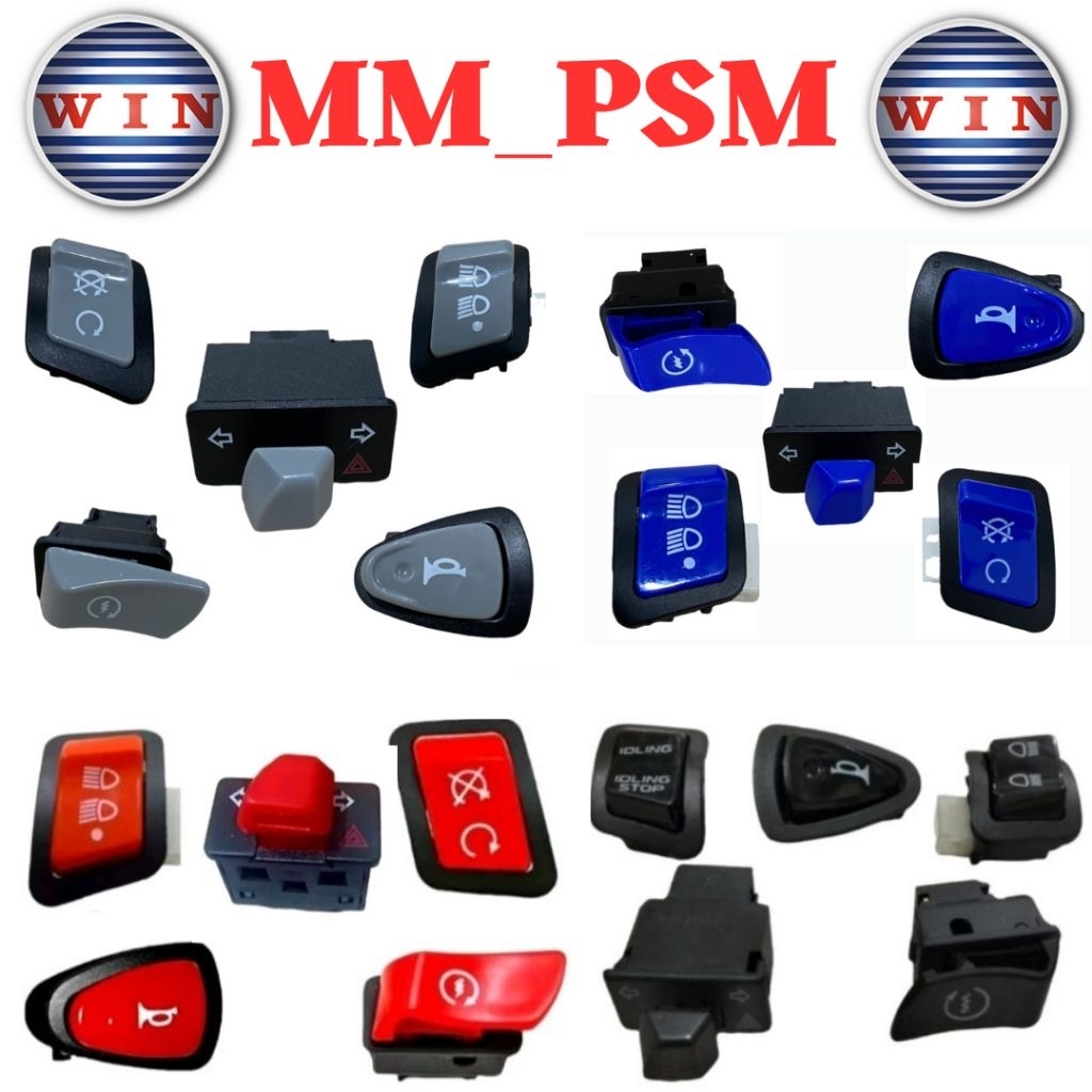 Jual TOMBOL SAKLAR MOTOR DIM PAS KLAKSON SEN STATER IDLING STOP VIETNAM ...