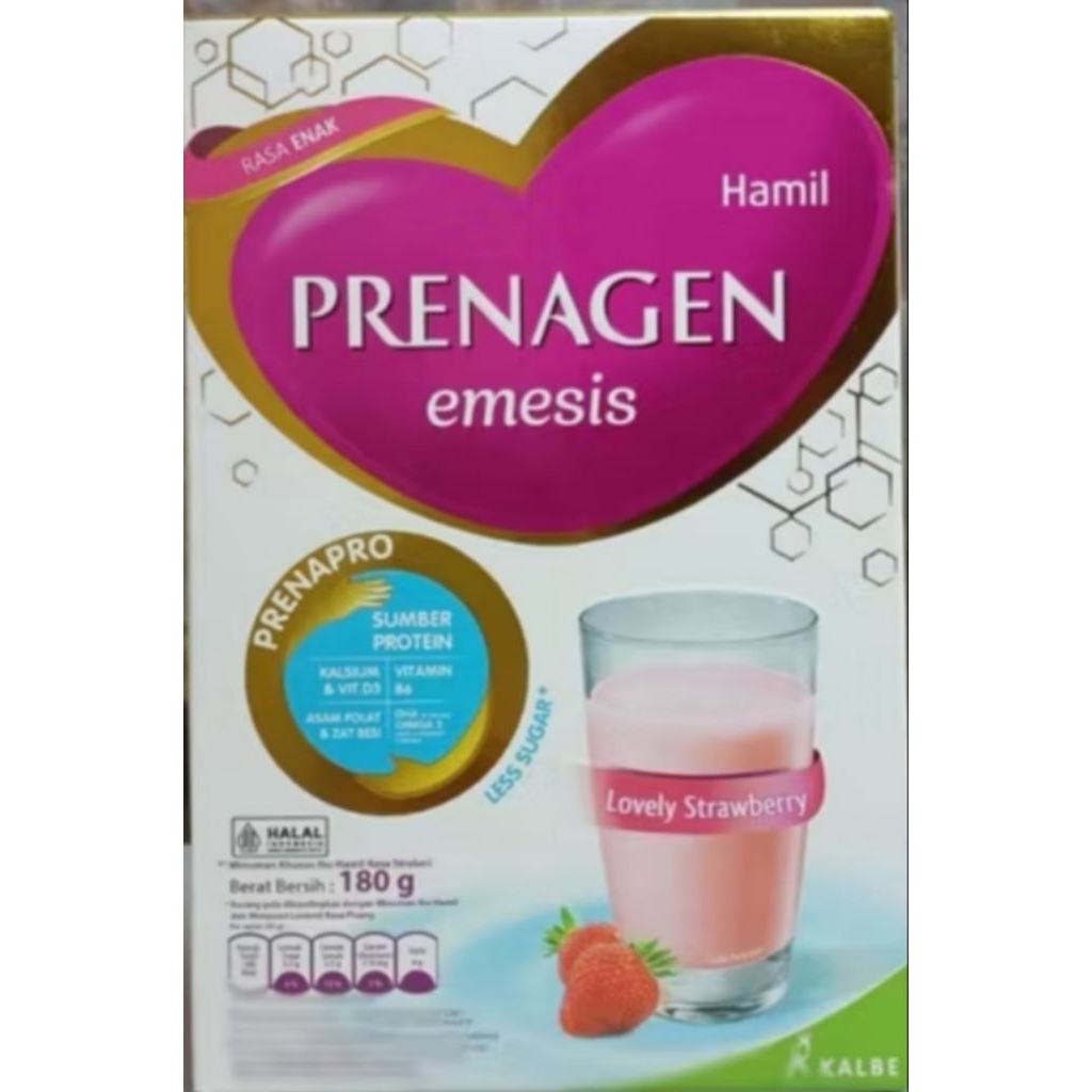 Jual Prenagen Emesis Lovely Strawbery 180g Susu Ibu Hamil | Shopee ...