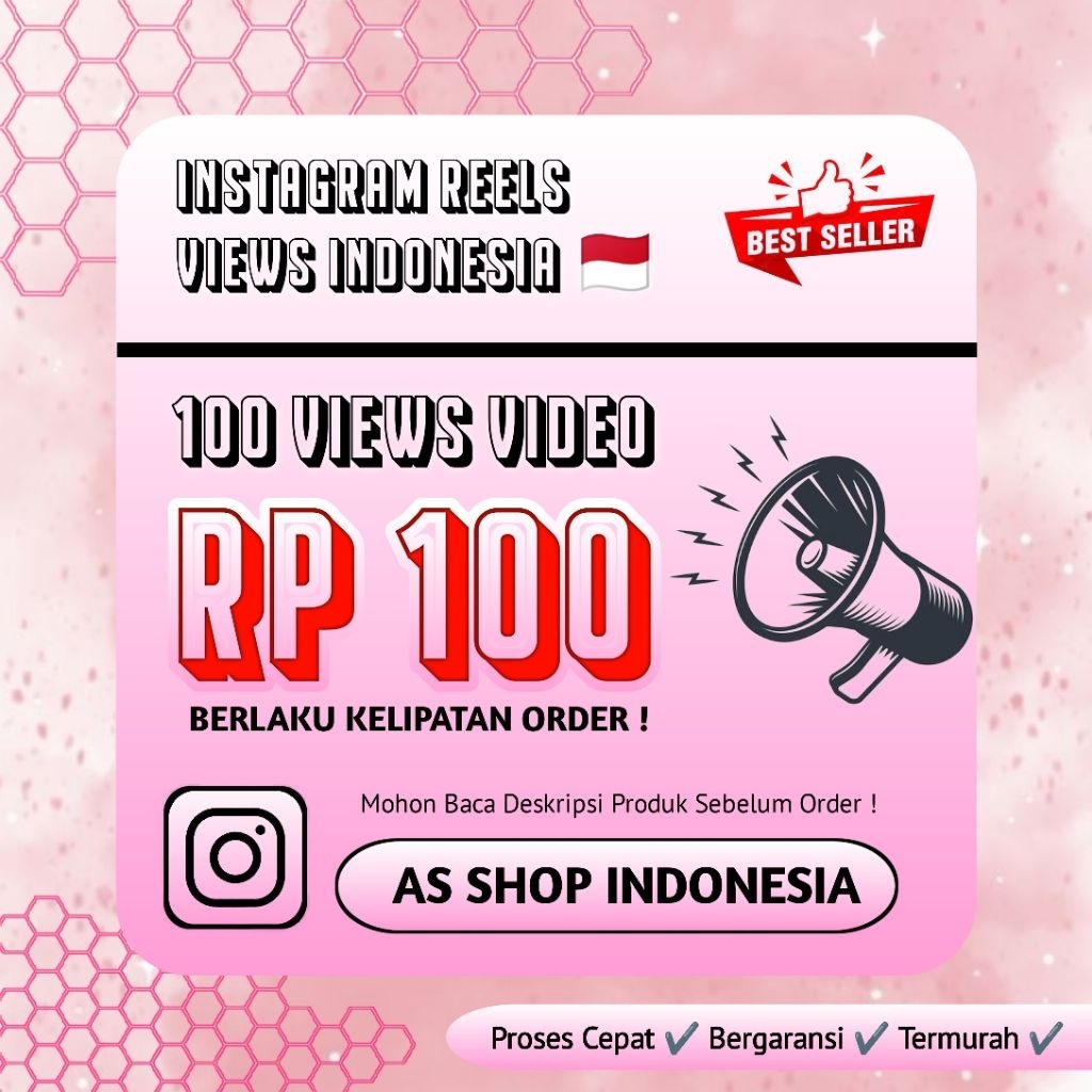 Jual Viewers Postingan Instagram Reels Termurah | Shopee Indonesia