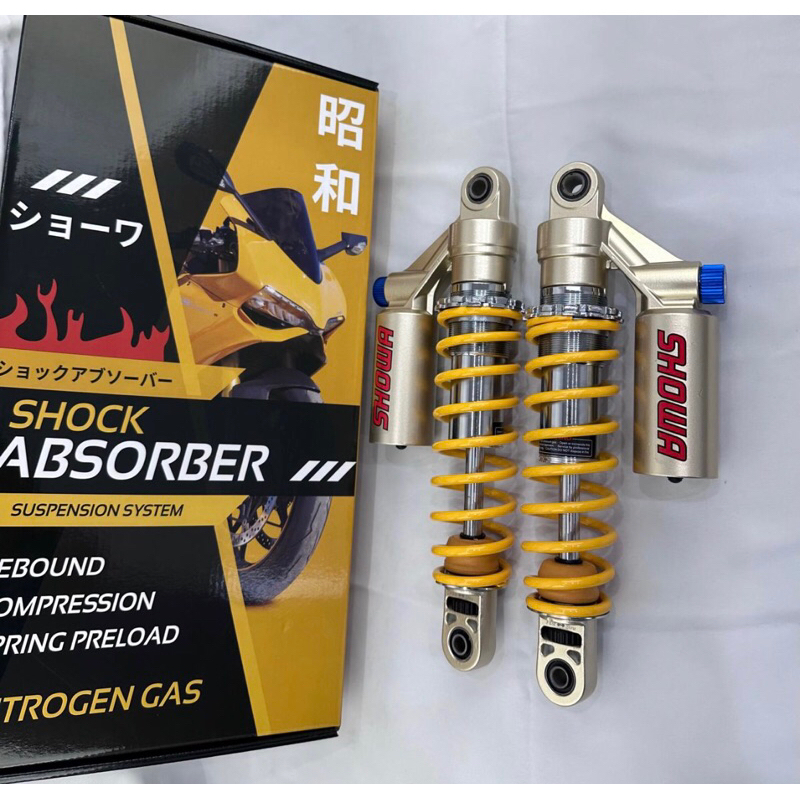 Jual shockbreaker belakang Showa Shock Absorber Suspension System size ...