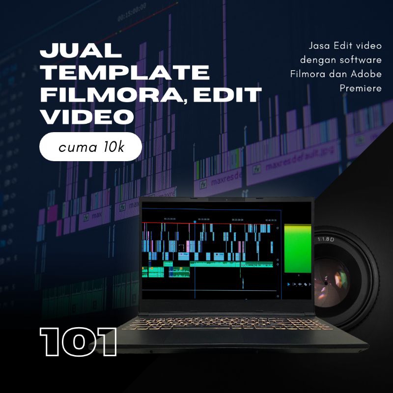 Jual Jual Template Filmora Video Editing jasa edit video | Shopee Indonesia
