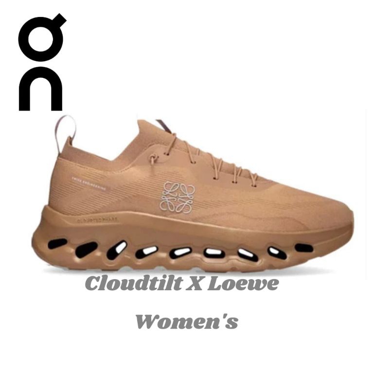 Jual Sepatu On Cloudtilt X Loewe Dark Sand Women's Original | Shopee ...