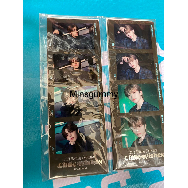 Jual OFFICIAL SEVENTEEN Photostrip 4 cuts photo 2021 Holiday Collection Little Wishes | Shopee ...