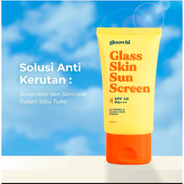Jual [LANGSUNG KIRIM] Gloowbi Glass Skin Sunscreen SPF40 PA+++ | Shopee Indonesia