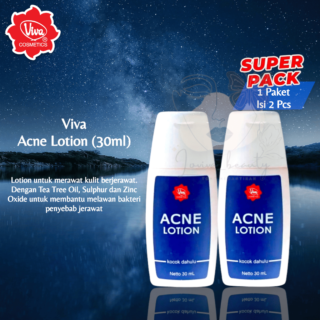 Jual [Super Pack] Viva Acne Lotion 30ml (Isi 2 Pcs) | Shopee Indonesia