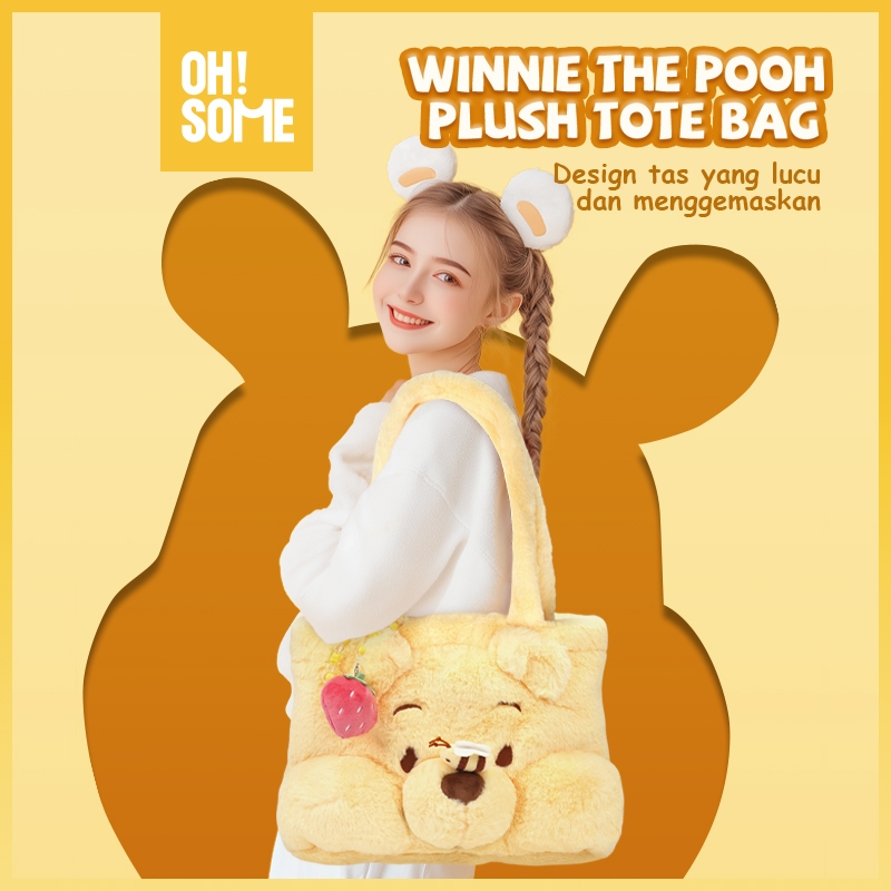 Jual [OHSOME x Disney] - Egradable Disney Series Winnie The Pooh Tote ...