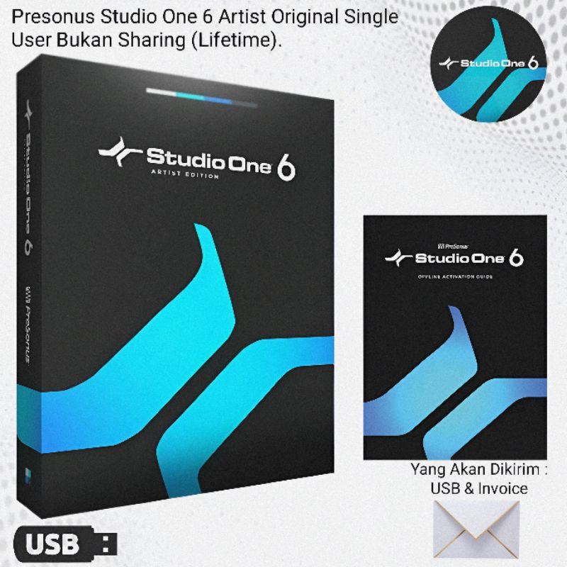 Jual Studio One 6 Artist Original Single User Lisensi (Lifetime ...